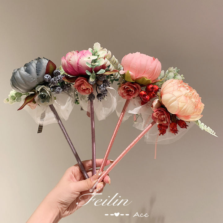 Creative Practical Flower Bouquet Pen Gift for Female Teachers High End ...