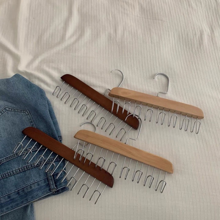 Hooks Hanger, Anti Slip Multi Hook Coat Rack, 360 Degree Rotation Top ...