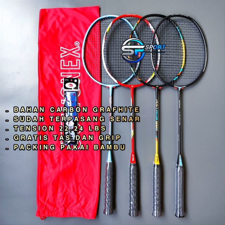 RAKET BADMINTON YONEX CARBONEX 25 SP SUDAH SIAP PAKAI | Lazada Indonesia