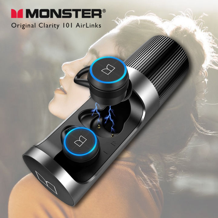 Monster Clarity 101 AirLinks TWS Wireless Waterproof Earphones ...