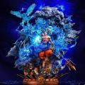 One Piece Action Figure Roger Nika Luffy Navy Green Bull Franky Straw ...