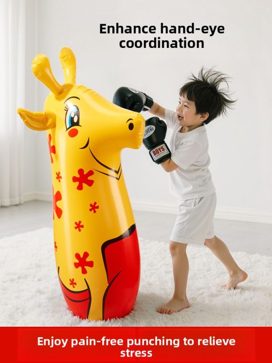FUZAO | Inflatable Punching Bag Indoor Standing Toy for Kids Boxing ...