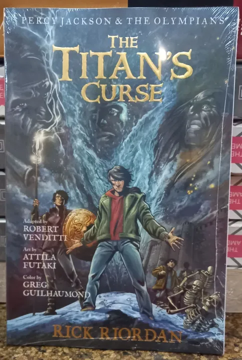 The Titan's Curse by Rick Riordan graphics novel | Lazada PH