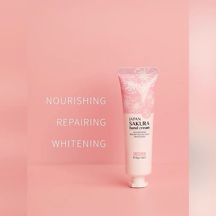 LAIKOU Sakura Hand Cream Soothing Repair Damaged Skin Hydrating ...