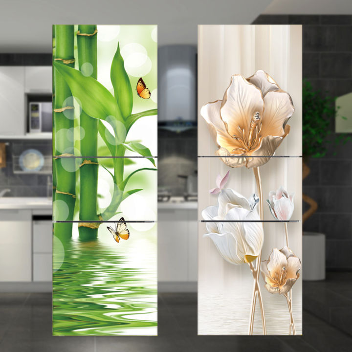 Decorative Self-Adhesive Fridge Sticker Creative Home Wealth Simple ...