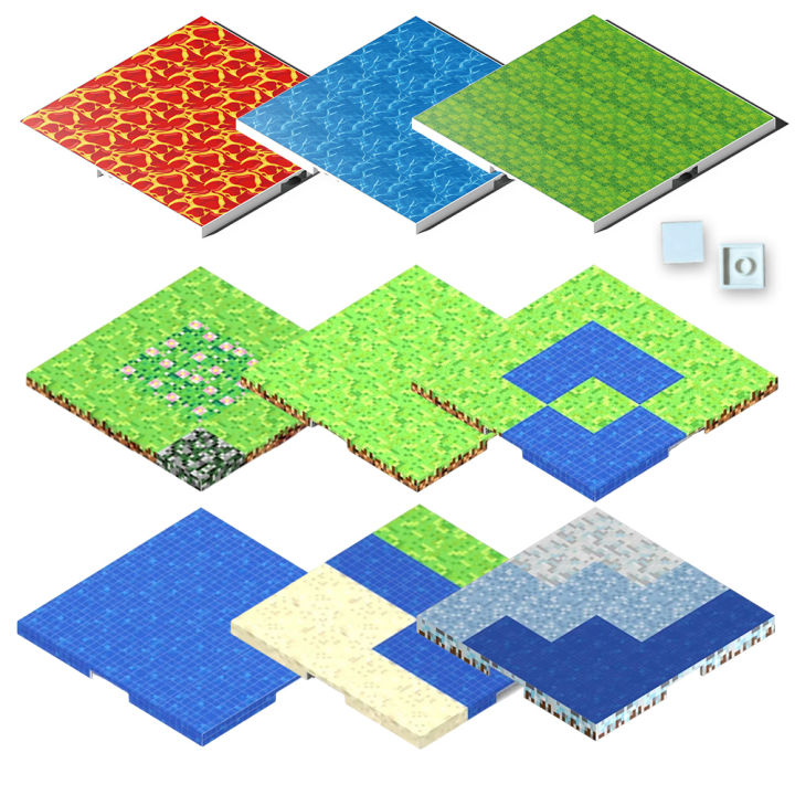 Magnetic building block base plate, suitable for children - A base ...