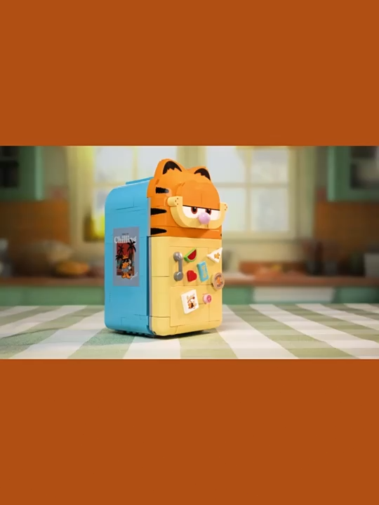 【New！ pantasy Garfield Co-branded Funny Machine Series】Pantasy Building ...