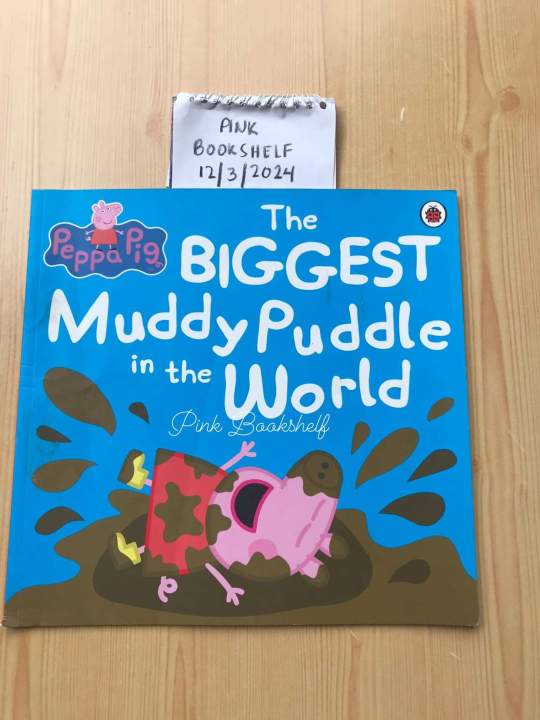 Peppa pig The biggest muddy puddle in the world Ladybird Preloved book ...