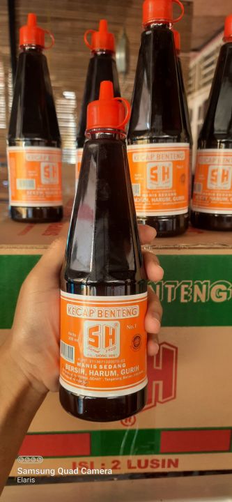 Kecap Manis cap SH kecap benteng 300 ml kemasan botol plastik | Lazada ...