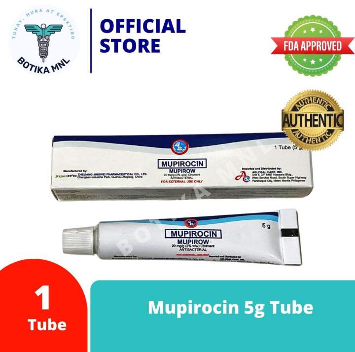 MUPIROCIN 5MG OINTMENT (1 TUBE) MUPIROW | Lazada PH