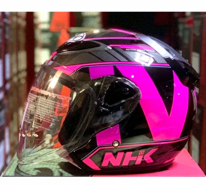 Helm NHK R6 New Wave Pink Official NHK World Class NHK R6 Original Helm ...