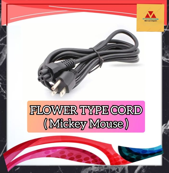 FLOWER TYPE CORD / MICKEY MOUSE CORD | Lazada PH