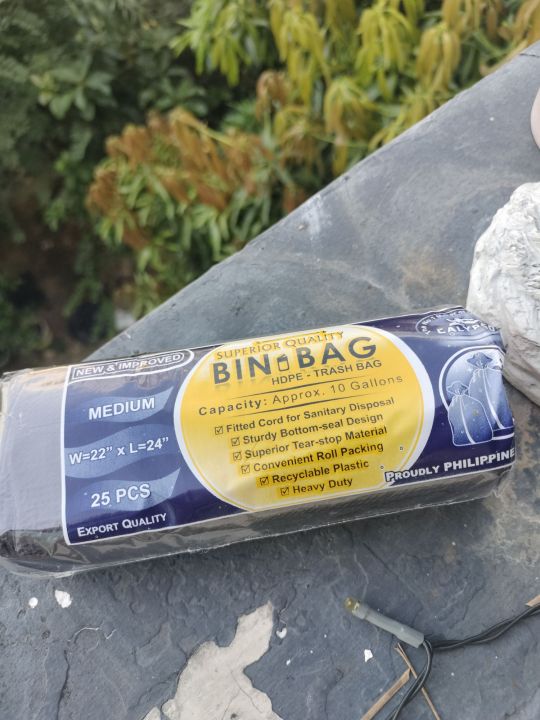 Calypso Binbag Garbage bag Medium 25 pcs/pack | Lazada PH