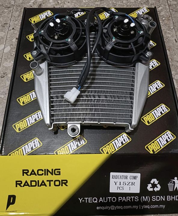 PRO TAPER TWIN FAN BIG RADIATOR SNIPER 150 V1 V2 | Lazada PH