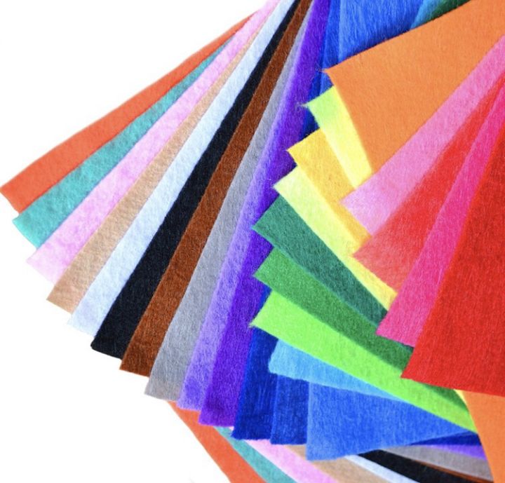 Woven Felt Fabric Cloth Sheet | A4 Size | Kain Felt | 不织布 | DIY Craft ...