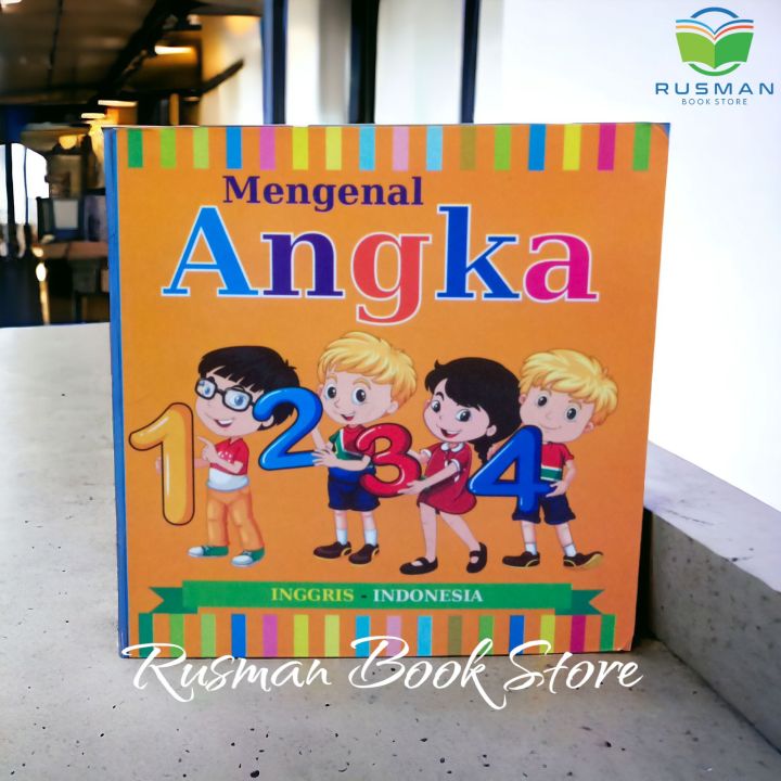 buku board book anak full color mengenal angka 15×15 cm | Lazada Indonesia