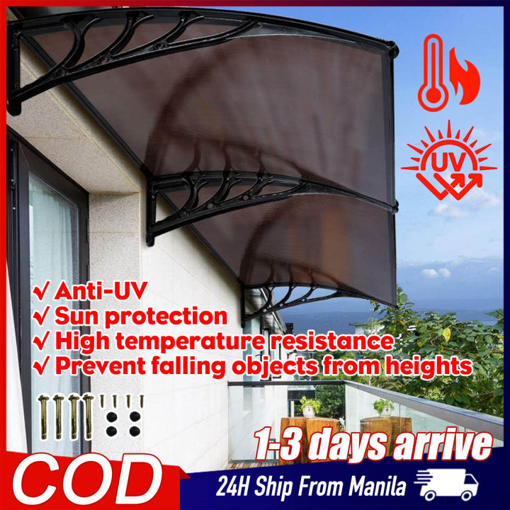 Heavy-Duty Canopy Shade Waterproof Shades Awnings Door Window Canopy ...