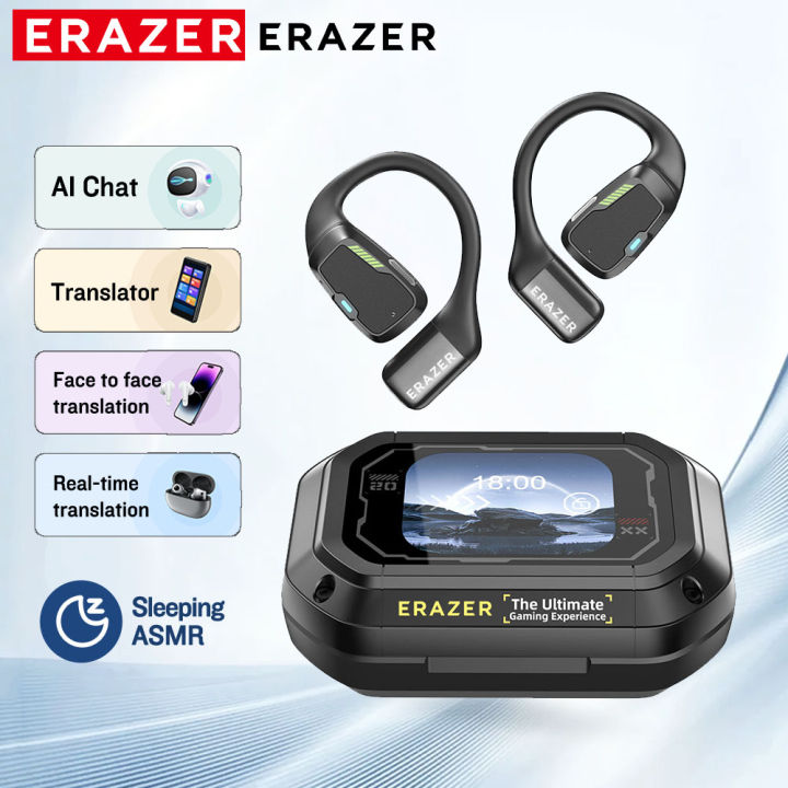 [AI Translator Earbuds]Erazer XP6 Wireless Headphones Gaming Headset ...