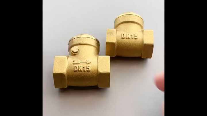 DN50 40 32 25 20 15 Brass Horizontal Check Valve 2" 1" 1/2" BSP Female ...