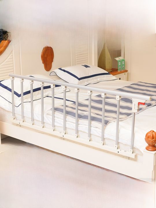 Fall Proof Bed Railings Folding Single Side Barrier Helper for Getting ...
