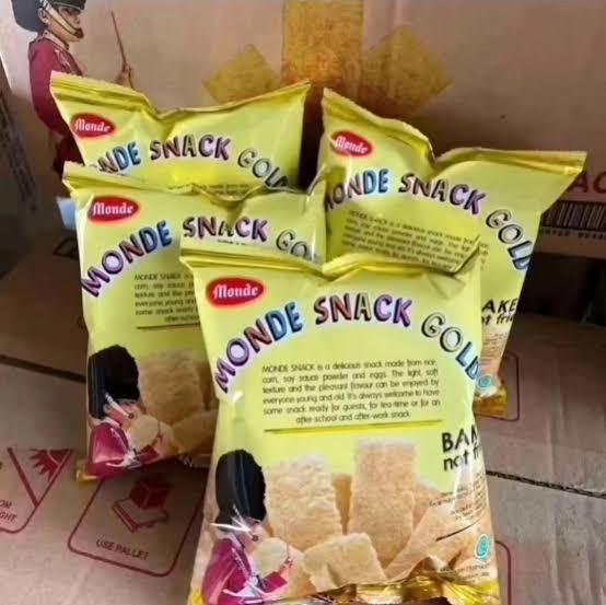 [SNACK VIRAL] MONDE SNACK GOLD isi 5pcs | Lazada Indonesia