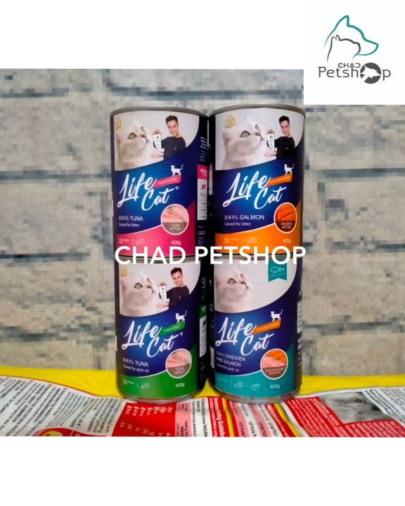Life Cat Can 400 gr Makanan Basah Kucing Kaleng Kitten dan Adult ...