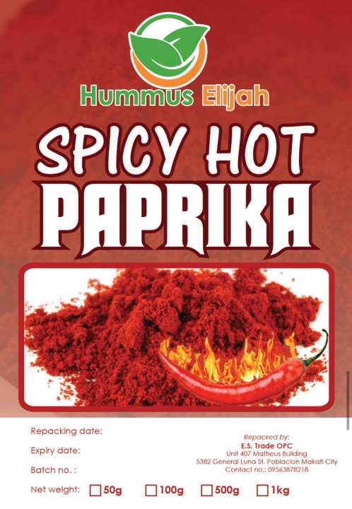 Spicy Hot Paprika Powder - 5kg | Lazada PH