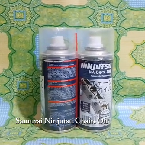 Samurai Ninjutsu Chain Oil NZ002 Pelumas Rantai Minyak Oli Di Rantai ...