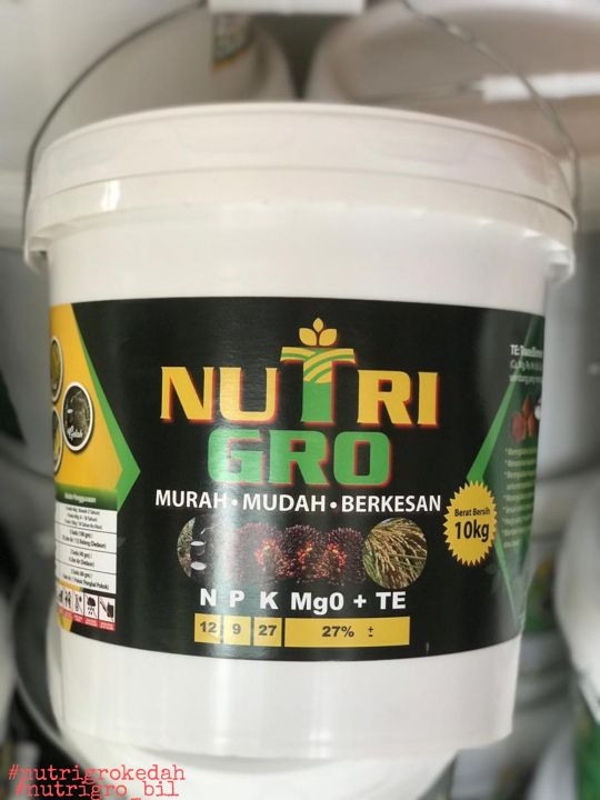 Baja NutriGro Penambah Hasil Tamanan Original | Lazada