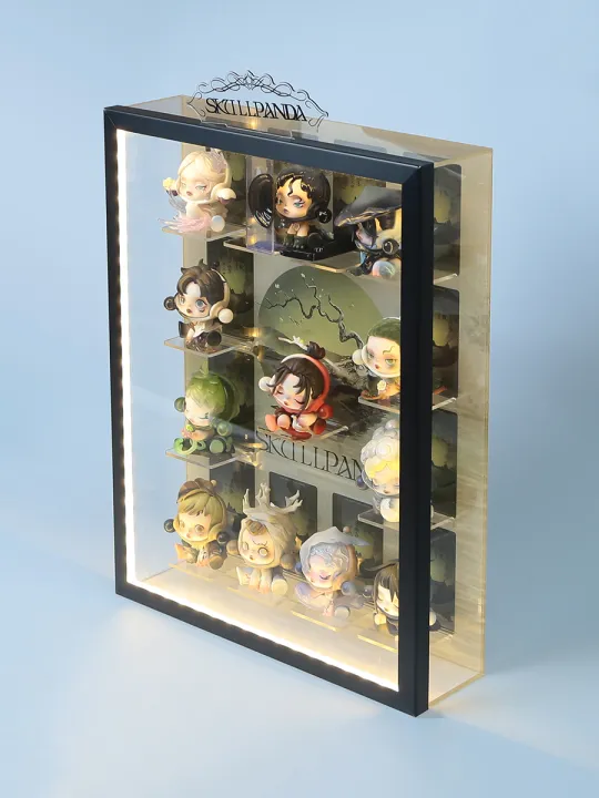 Art Photo Frame Scene Box Suitable for Pop Mart Skullpanda Series Blind ...