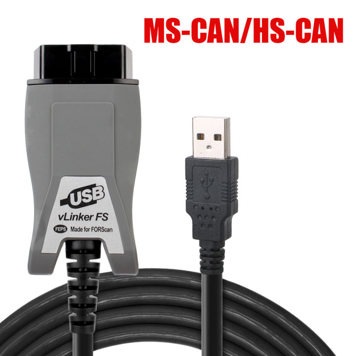 เครื่องอ่านโค้ดรถยนต์สำหรับ Ford forscan ELM 327 OBD 2 FS ELM327 hs/ MS ...