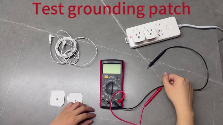 Grounding Patches 2 Pack, Reusable Adhesive Grounding Pad, Grounding ...