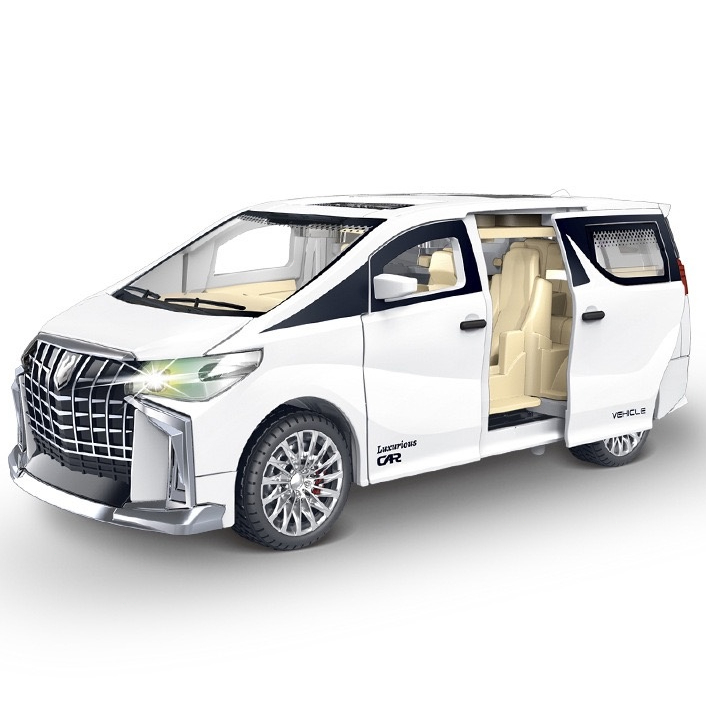 รุ่นรถ Toyota Alphard โมเดลรถยนต์ 1/24 Diecast Modellista Toyota ...