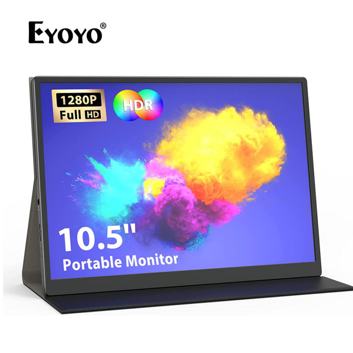 Eyoyo Portable Monitor, 10.5 Inch FHD 1920x1280 IPS 100% SRGB Small ...