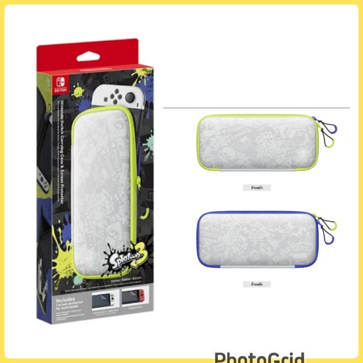 มือหนึ่ง Nintendo Switch Carrying Case & Screen Protector Splatoon 3 ...