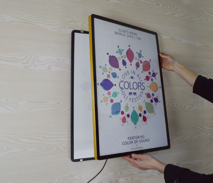 Advertising design large cinema light box cinema led a1 a2 a3 a4 | Lazada Singapore