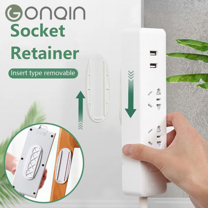 Power Extension Power Plug Socket Holder Hook Hanger Wall Mounted ...
