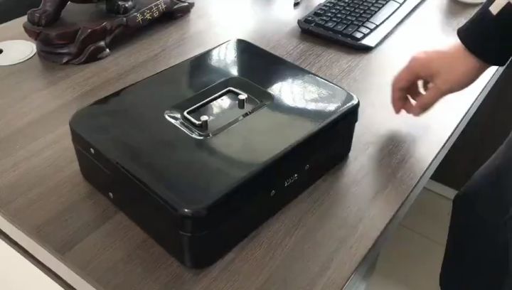 EXPOSE Cash Box Handheld Compartment Tray Cash Lockable Security ...