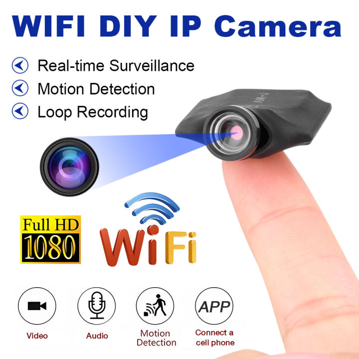 1080P Full HD WIFI Mini Camera Super Small Wireless Hidden Camera Home ...
