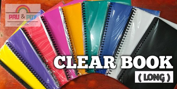 LONG SIZE CLEARBOOK 35x24 CM/ SOLD PER PIECE | Lazada PH