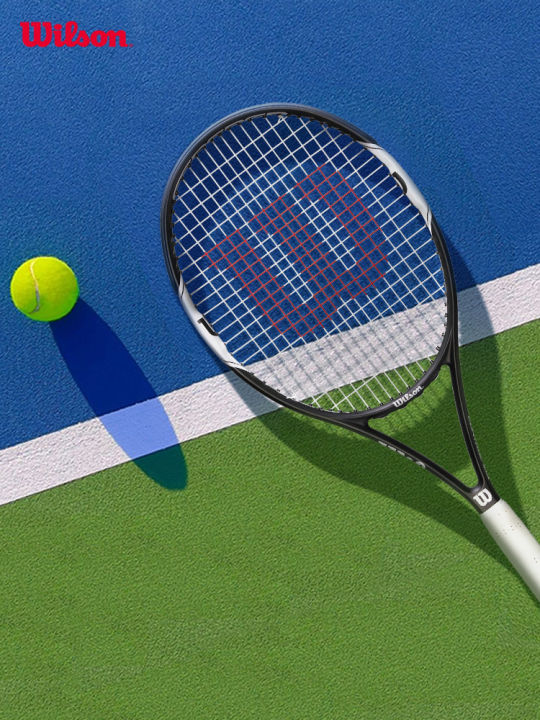 Wilson Official Advanced Carbon Fiber Tennis Racket Lightweight Shock ...