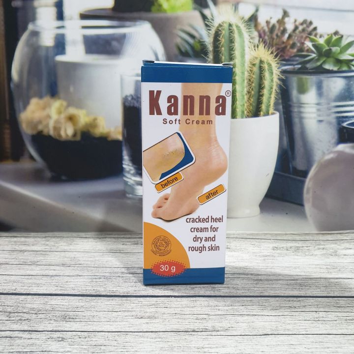 Kanna Soft Cream 15gr/30gr - Untuk Kulit Kering, Kasar, dan Pecah ...