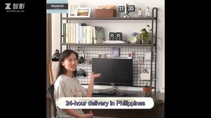 Spot/Book Rack Organizer Desk Organizer Rack Computer Desk 2 Layer ...