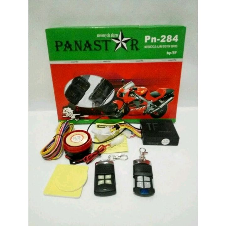 Alarm Motor Remote System Panastar by TF Premium Fitur Lengkap | Lazada ...