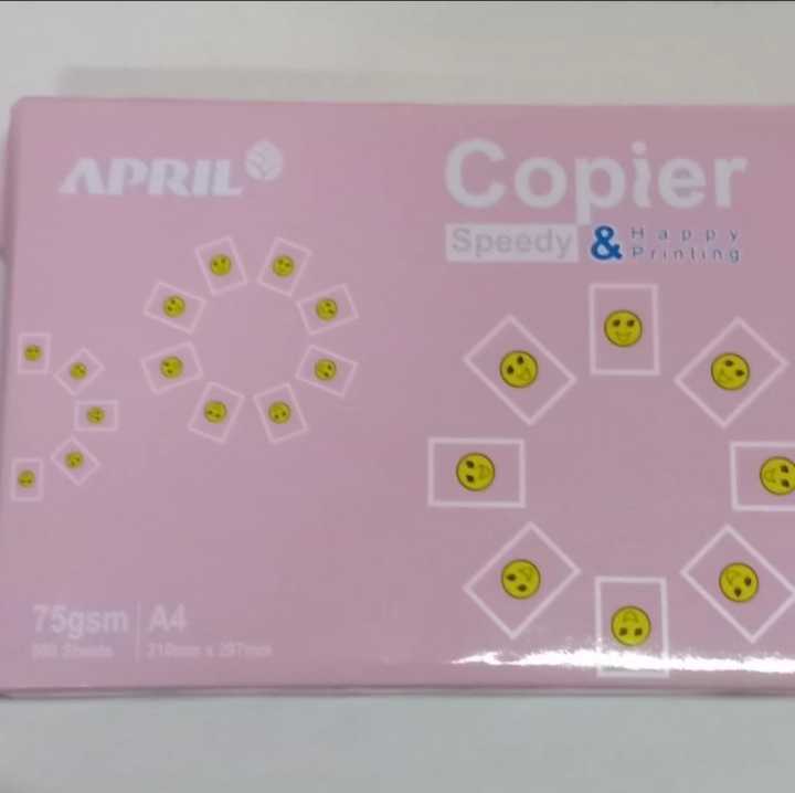 Kertas HVS copier April a4 75gram 1 rim | Lazada Indonesia