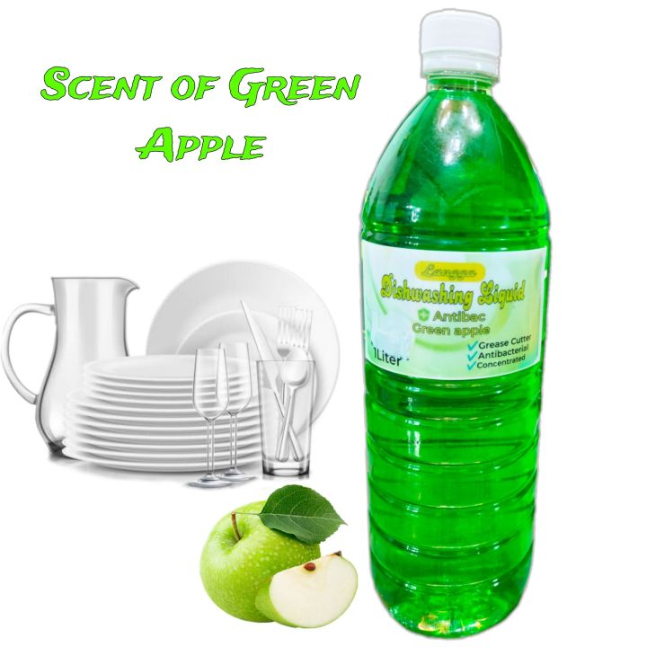 LANGGA DISHWASHING LIQUID( GREEN APPLE SCENT) 1 LITER | Lazada PH