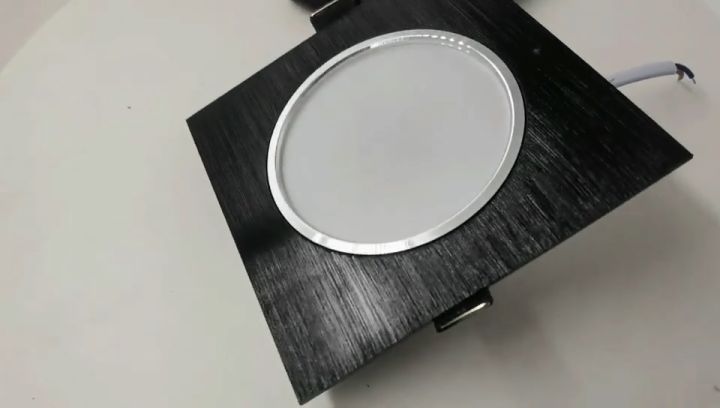 Square Ultra-thin Recessed LED Downlights 5w 10w 15w SMD DOB LED ...