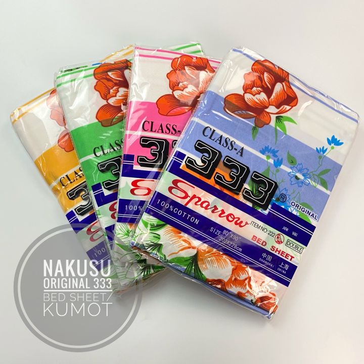 Poposy Classic-a Original 333 Kumot Bed Sheet Single/Double | Lazada PH