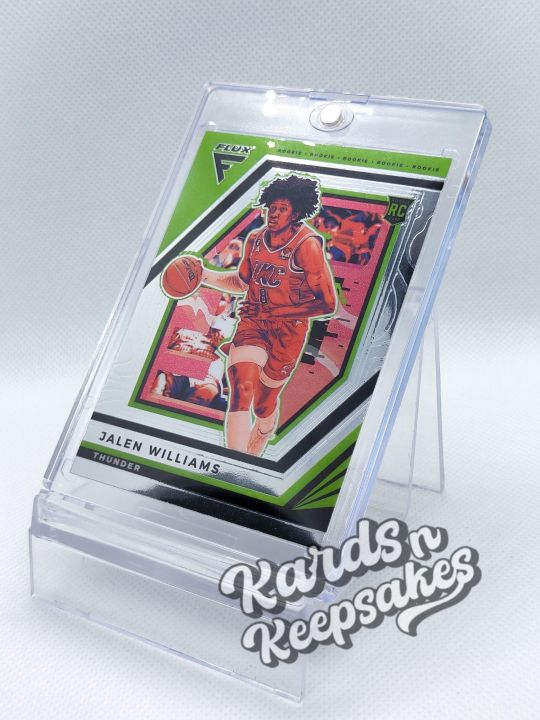 Jalen Williams Rookie Card RC OKC Panini Flux NBA cards | Lazada PH