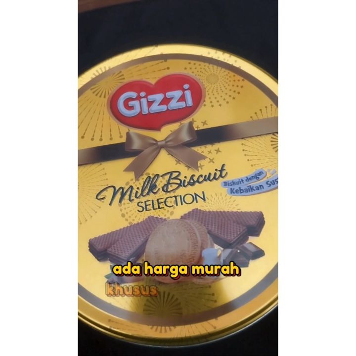 Gizzi Biskuit Kaleng 240 Gram - 1 Dus Isi 6 Kaleng | Lazada Indonesia